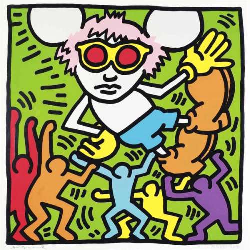10 Facts About Keith Haring's Andy Mouse | MyArtBroker | Article