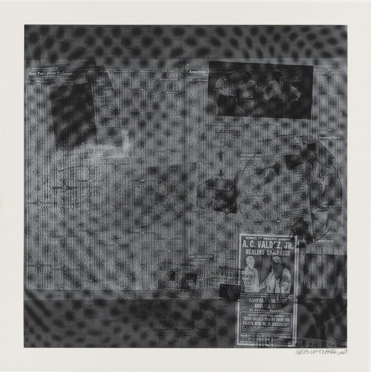 Robert Rauschenberg Surface XIV (Signed Print) 1970 | Buy & Sell