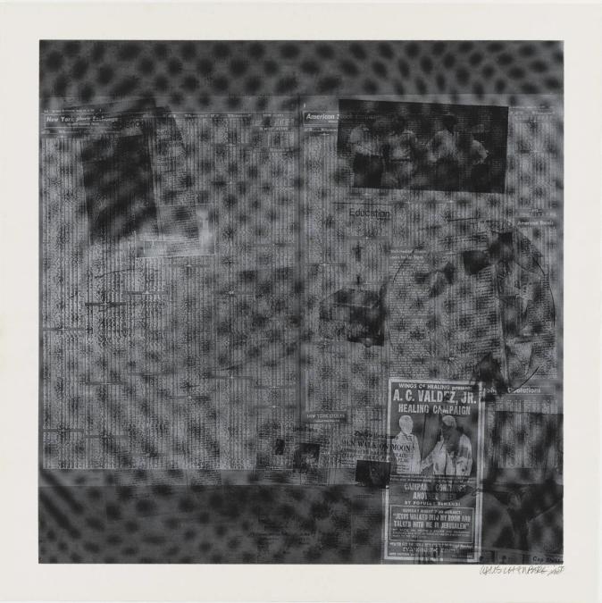 Robert Rauschenberg Surface XIV (Signed Print) 1970 | For Sale