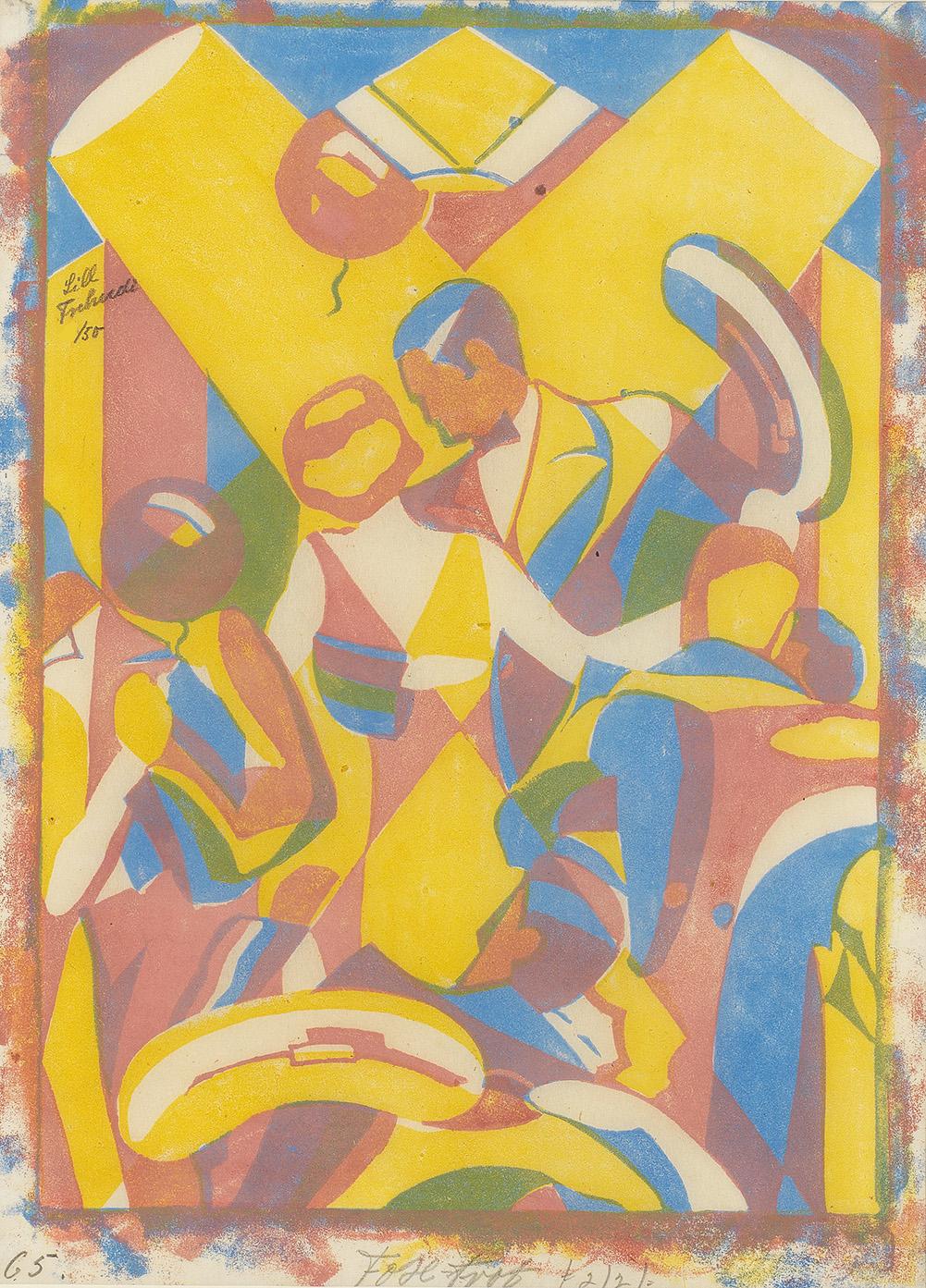 Lill Tschudi Foxtrot (Signed Print) 1930 | MyArtBroker