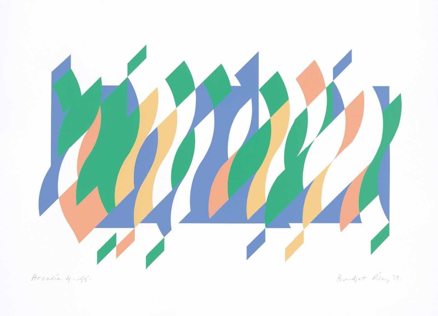 Bridget Riley Arcadia 4 (Signed Print) 2013 | MyArtBroker