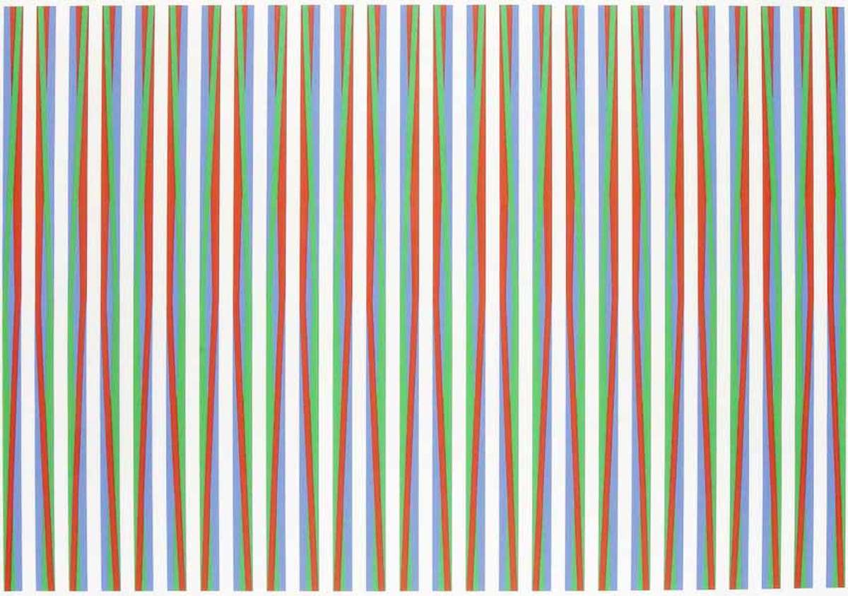 10 Facts About Bridget Riley's Stripes | MyArtBroker