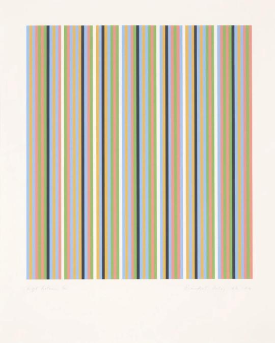 Bridget Riley Light Between (Signed Print) 1982 | MyArtBroker