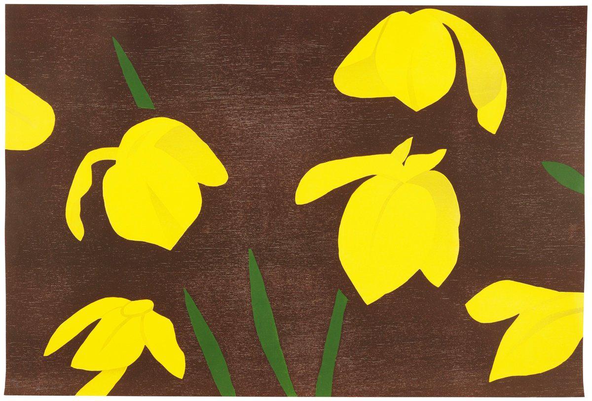 Alex Katz Yellow Flags (Signed Print) 2013 | MyArtBroker