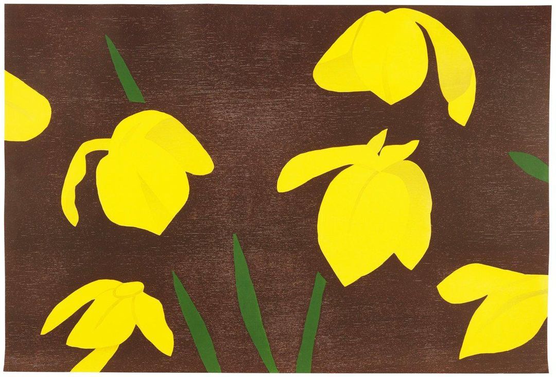 Alex Katz Yellow Flags (Signed Print) 2013 | MyArtBroker