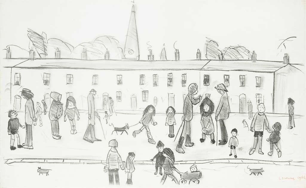 Drawings by L S Lowry Meaning, Analysis & Auction Results | MyArtBroker