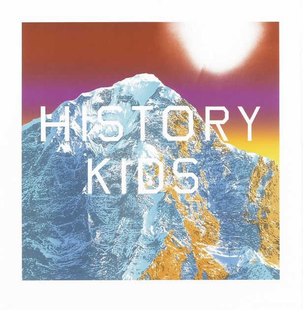Ed Ruscha History Kids (Signed Print) 2013 | For Sale