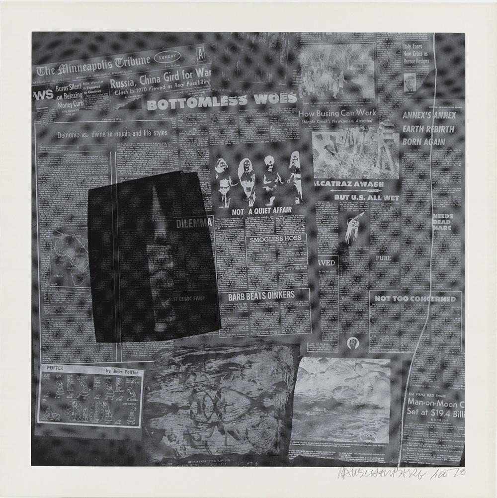 Robert Rauschenberg Surface IX (Signed Print) 1970 | Buy & Sell