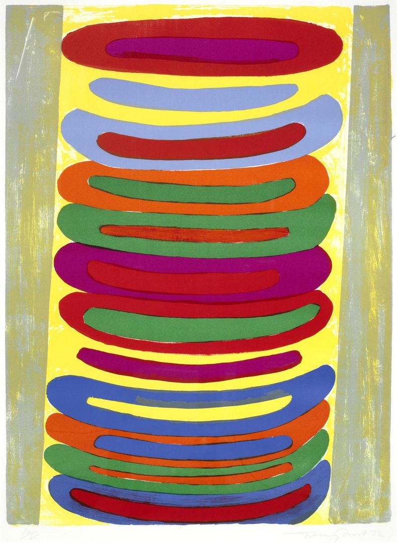 Sir Terry Frost Zebra (multicolour) (Signed Print) 1972 | For Sale