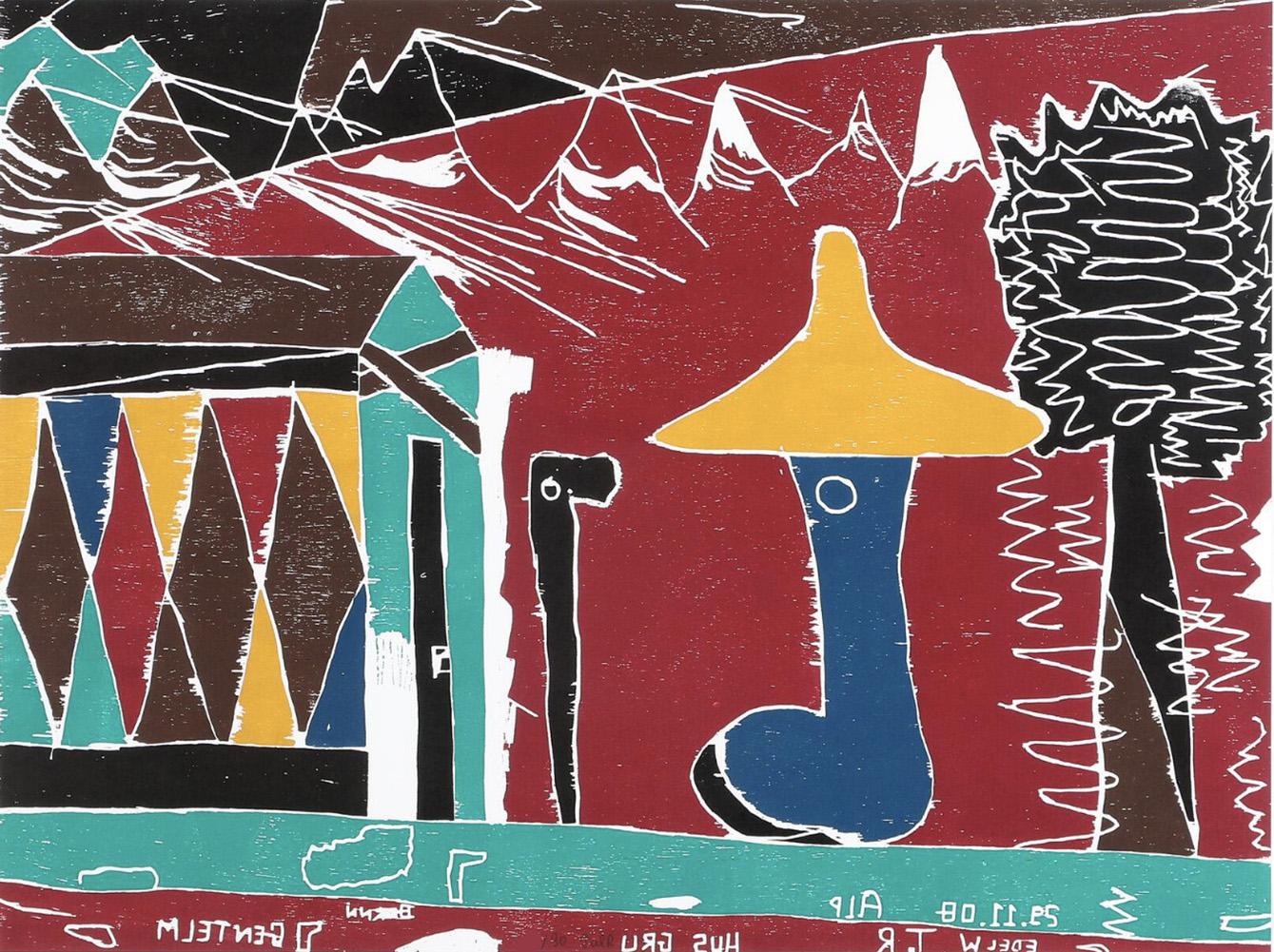 Tal R Edelweiss I (Signed Print) 2008 | For Sale