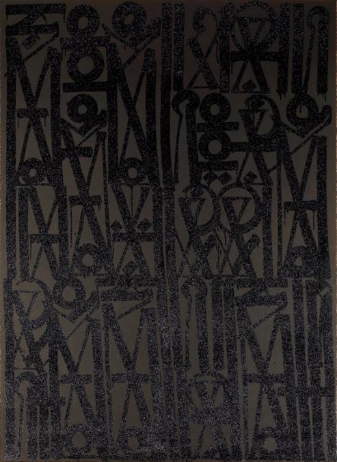 RETNA Black On Blast (Signed Print) 2022 | For Sale