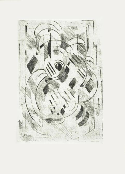 Albert Gleizes For Meditation (Unsigned Print) 1949 | For Sale