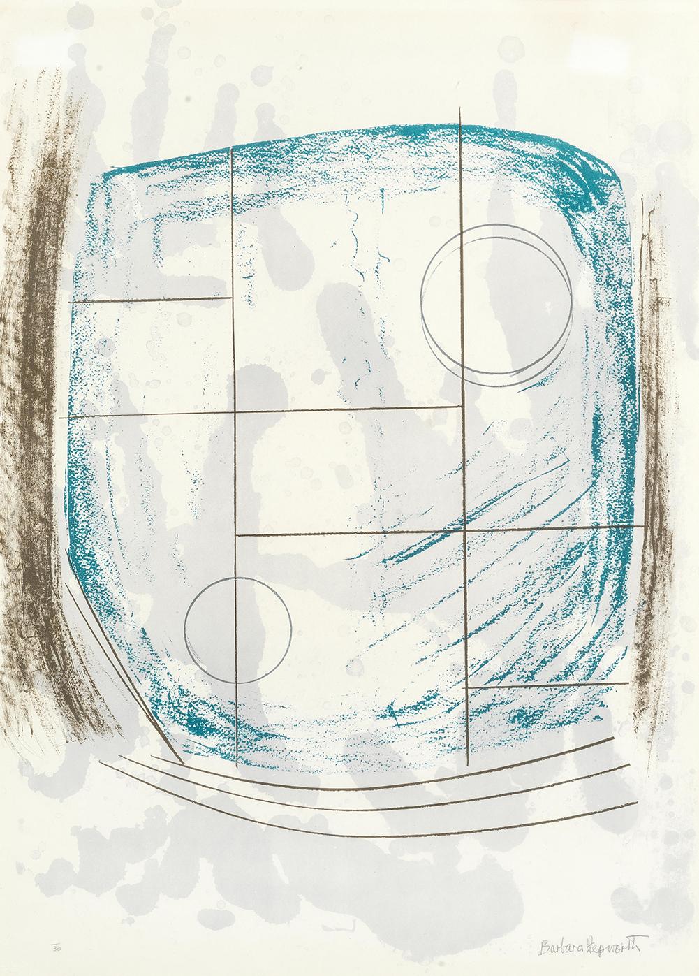 Barbara Hepworth Cool Moon (Signed Print) 1971 | MyArtBroker