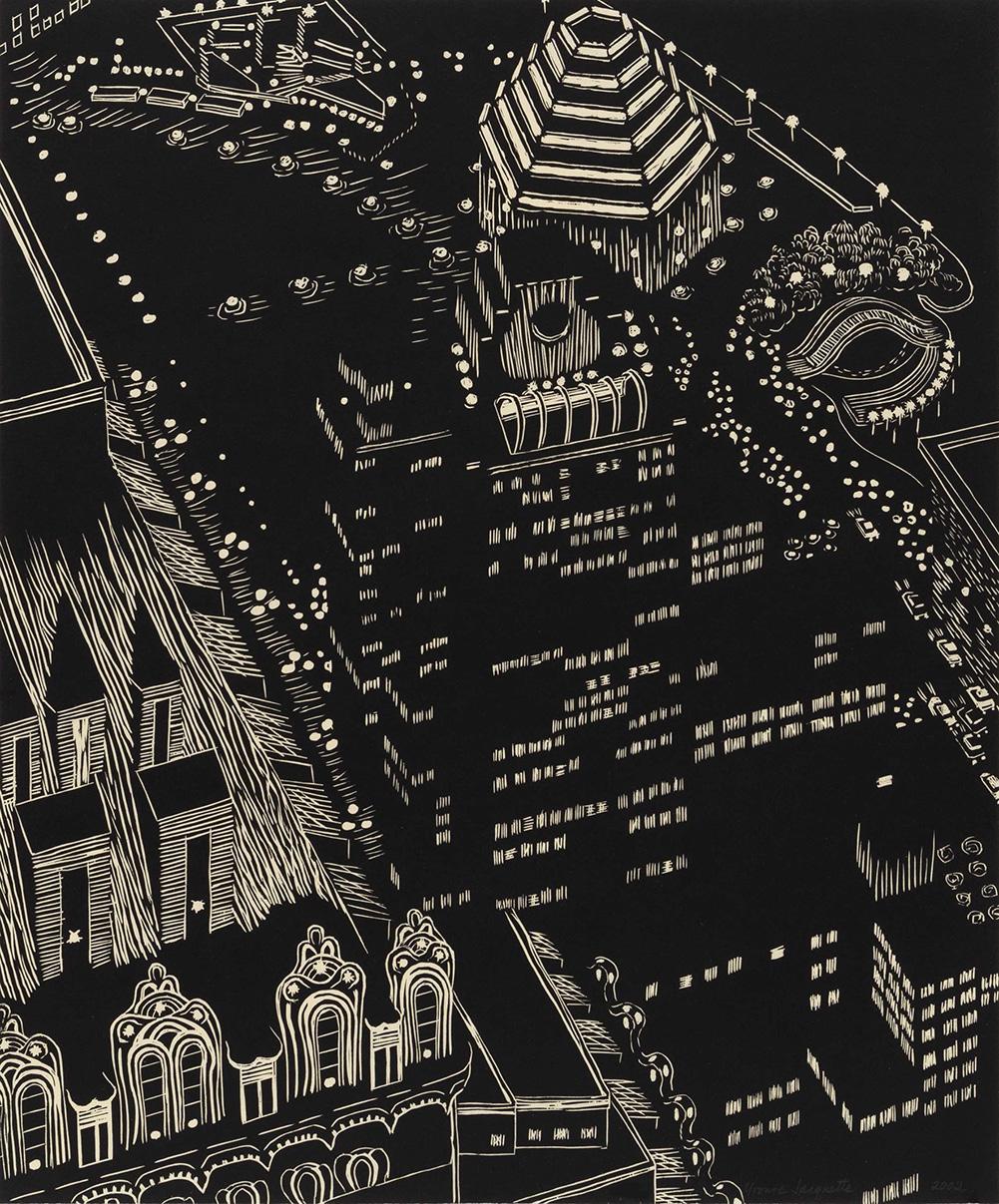 Yvonne Jacquette Mixed Heights (Signed Print) 2002 | MyArtBroker