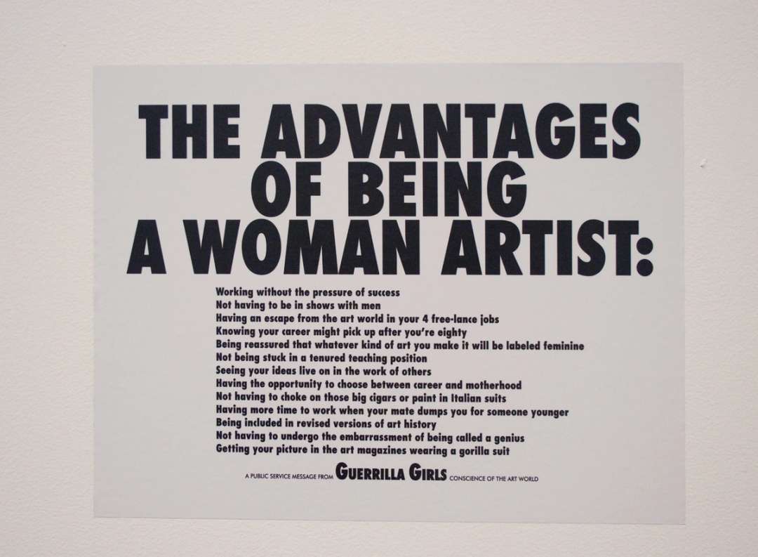 The Guerilla Girls: Can Feminist Art Change a Male-Dominated Market ...