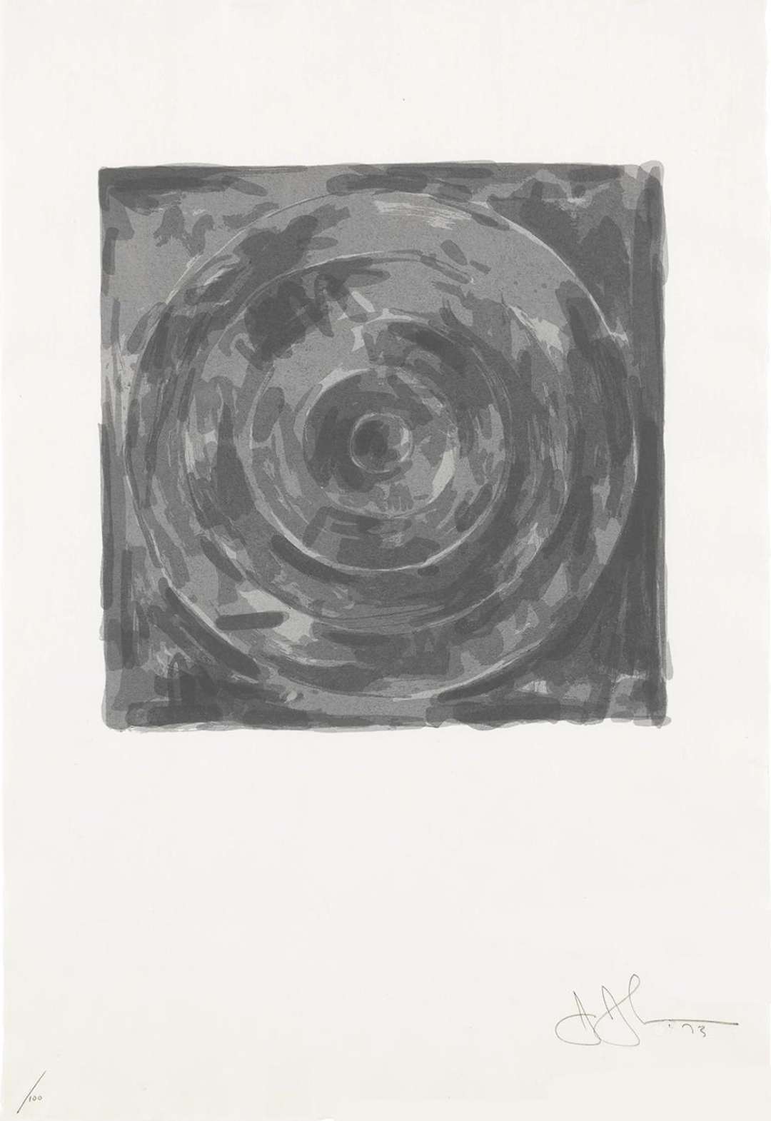 Jasper Johns Target (ULAE 126) (Signed Print) 1973 | MyArtBroker
