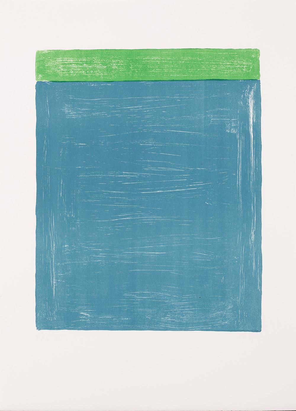 Gunther Forg Design For A Mural 1 (Signed Print) 1986