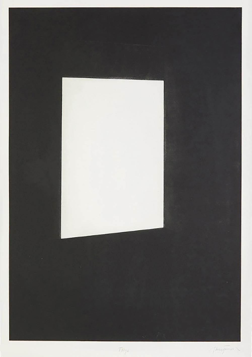 James Turrell Fargo (Signed Print) 1989