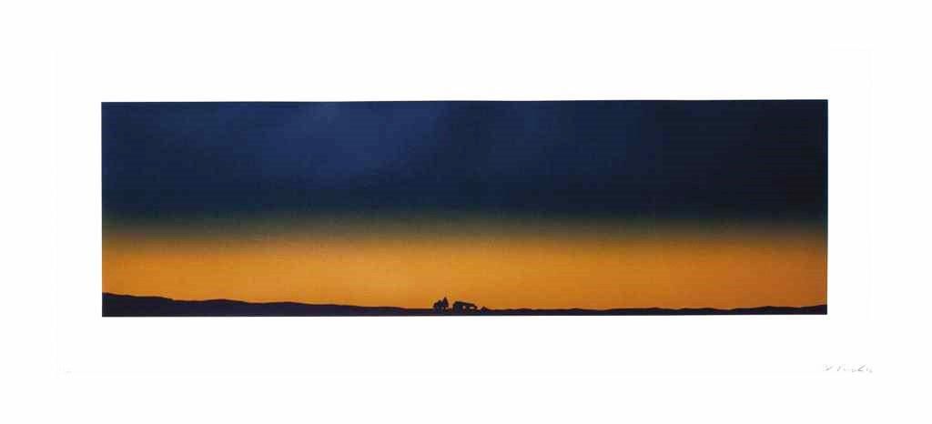 Ed Ruscha Home With Complete Electronic Security System (Signed Print ...