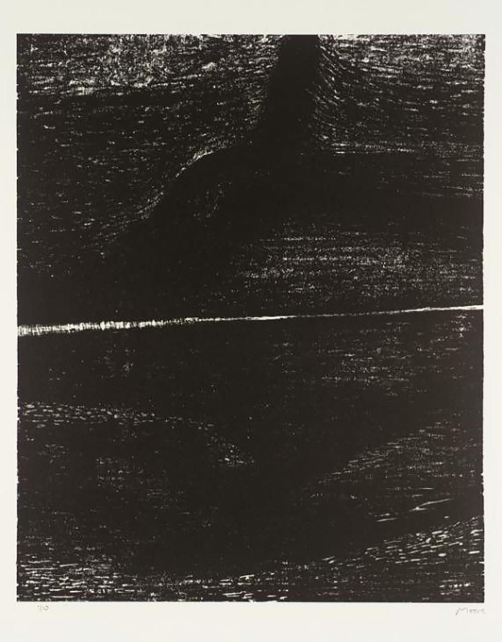 Henry Moore Divided Landscape (Signed Print) 1973 | For Sale