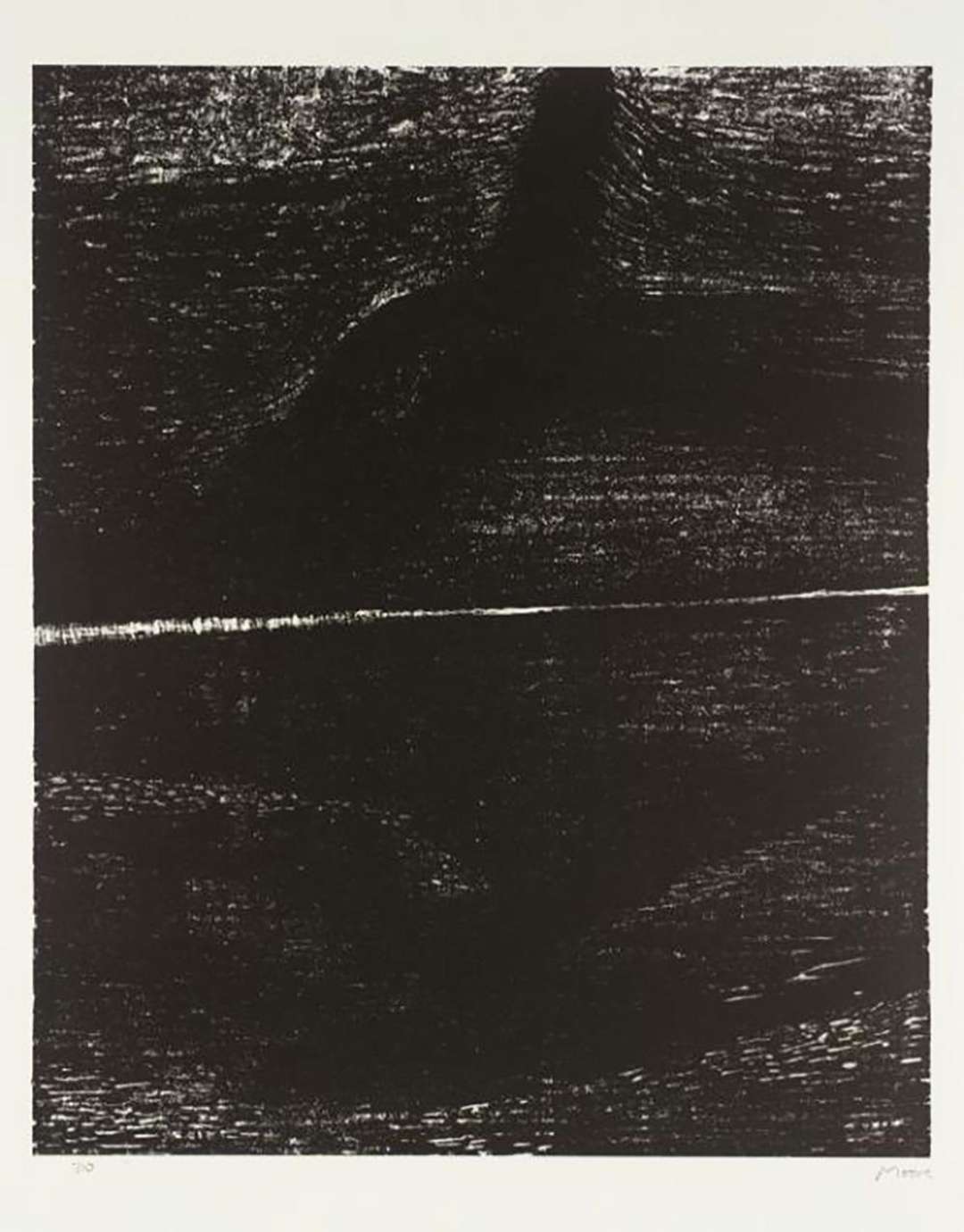 Henry Moore Divided Landscape (Signed Print) 1973 | MyArtBroker