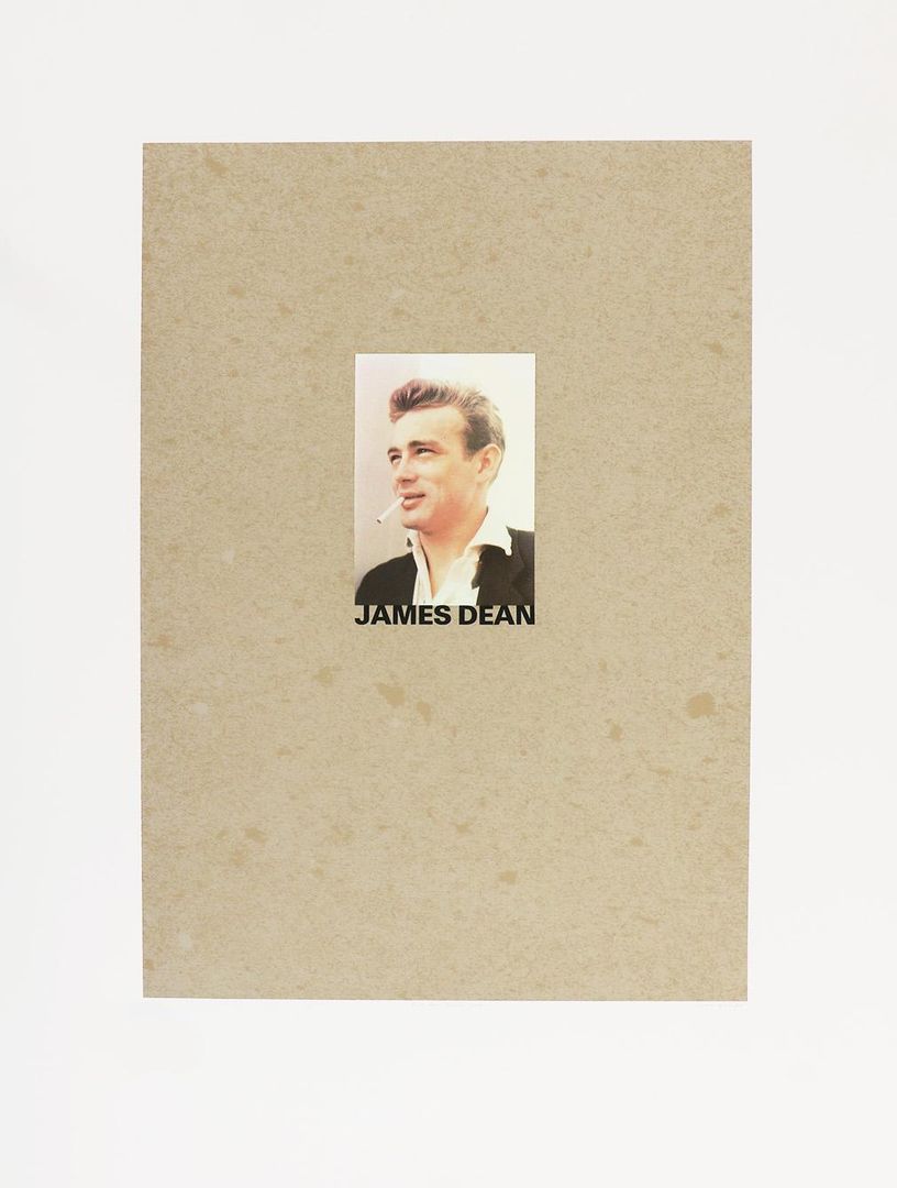 Peter Blake J Is For James Dean (Signed Print) 1991 | For Sale