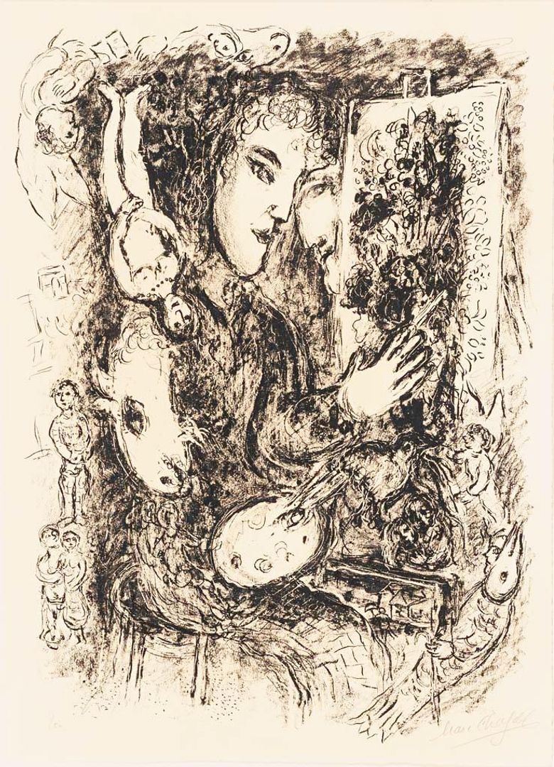 Marc Chagall Inspiration (Signed Print) 1976 | MyArtBroker