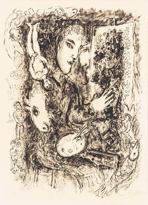 Marc Chagall Inspiration (Signed Print) 1976 | MyArtBroker