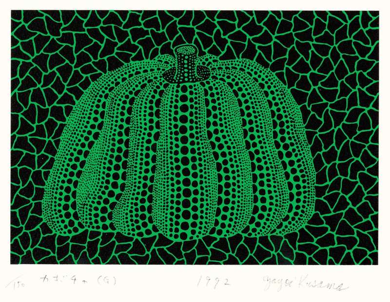 Yayoi Kusama Pumpkin Rt Kusama 316 Signed Print 2004 For Sale