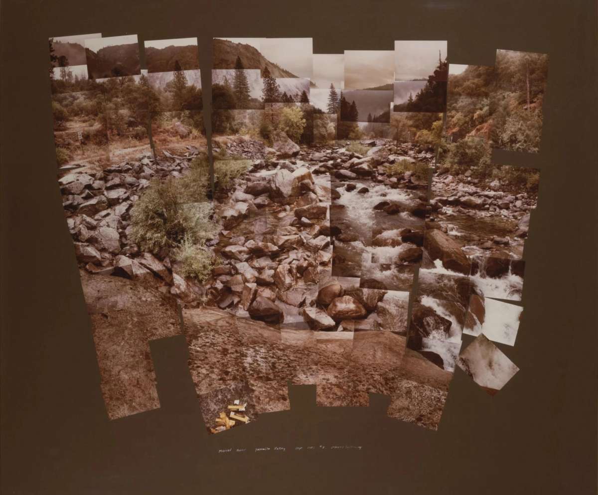 David Hockney Merced River, Yosemite Valley (Signed Print) 1982 ...