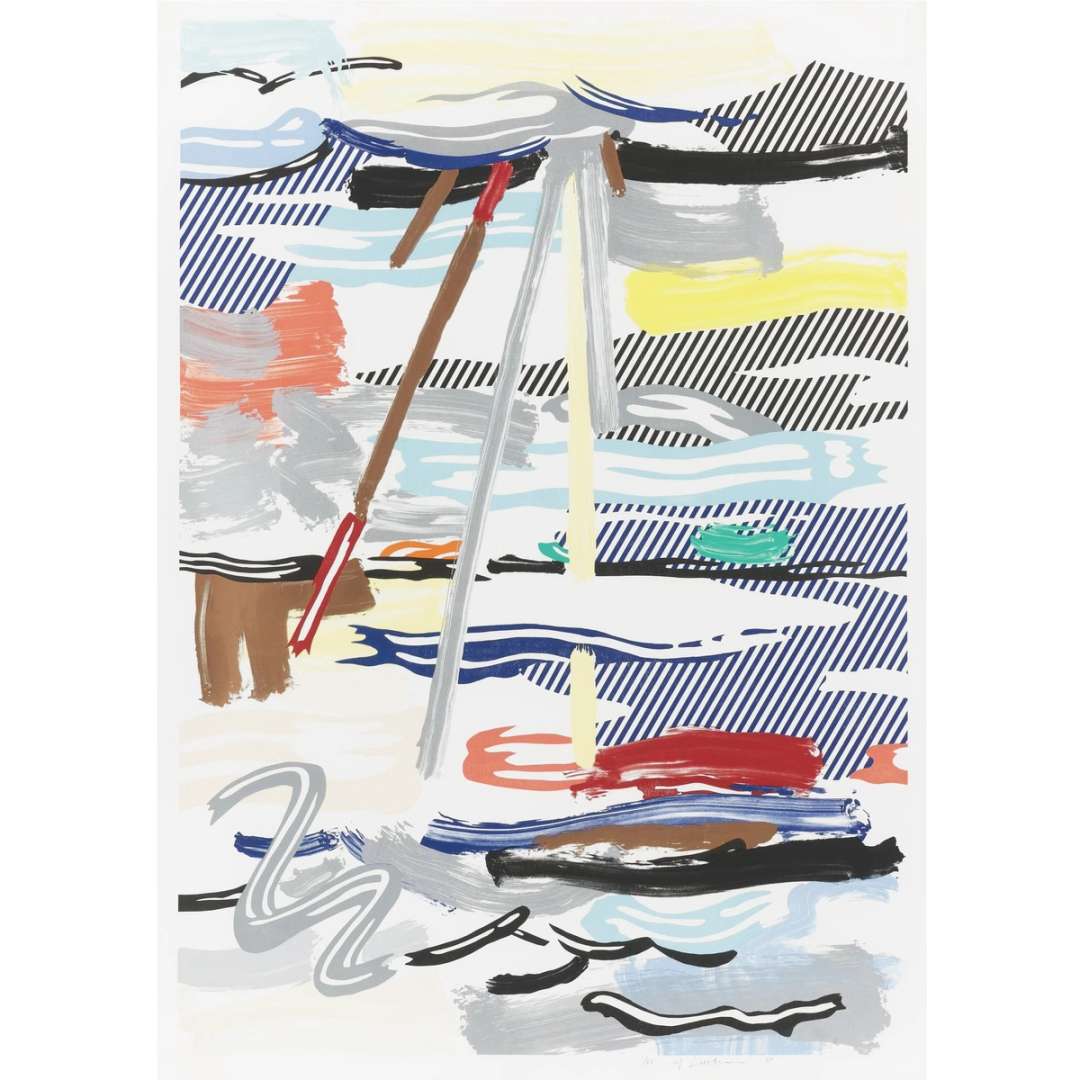 10 Facts About Roy Lichtenstein's Landscapes, Moonscapes, Seascapes ...