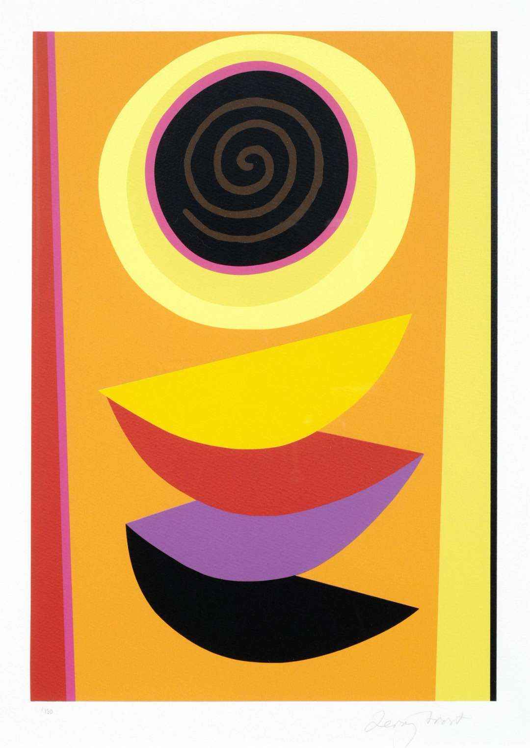 Sir Terry Frost Spiral For Sun (Signed Print) 2001 | MyArtBroker