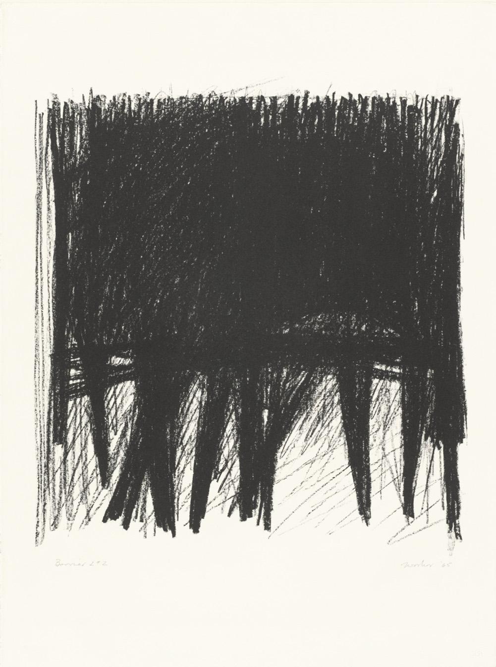 Jack Tworkov Barrier L-2 (Signed Print) 1965 | MyArtBroker
