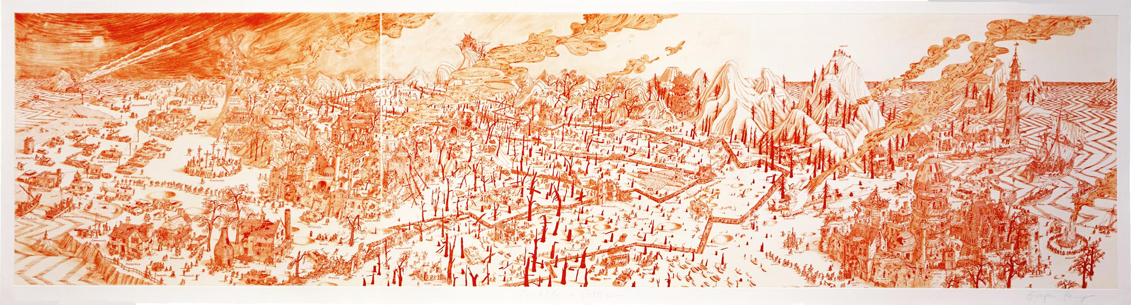 Grayson Perry Print For A Politician (Orange) (Signed Print) 2005 | For ...