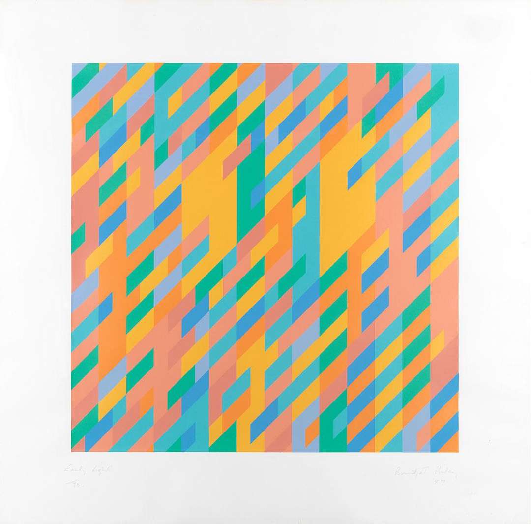 10 Facts About Bridget Riley's Zig/Rhomboid | MyArtBroker