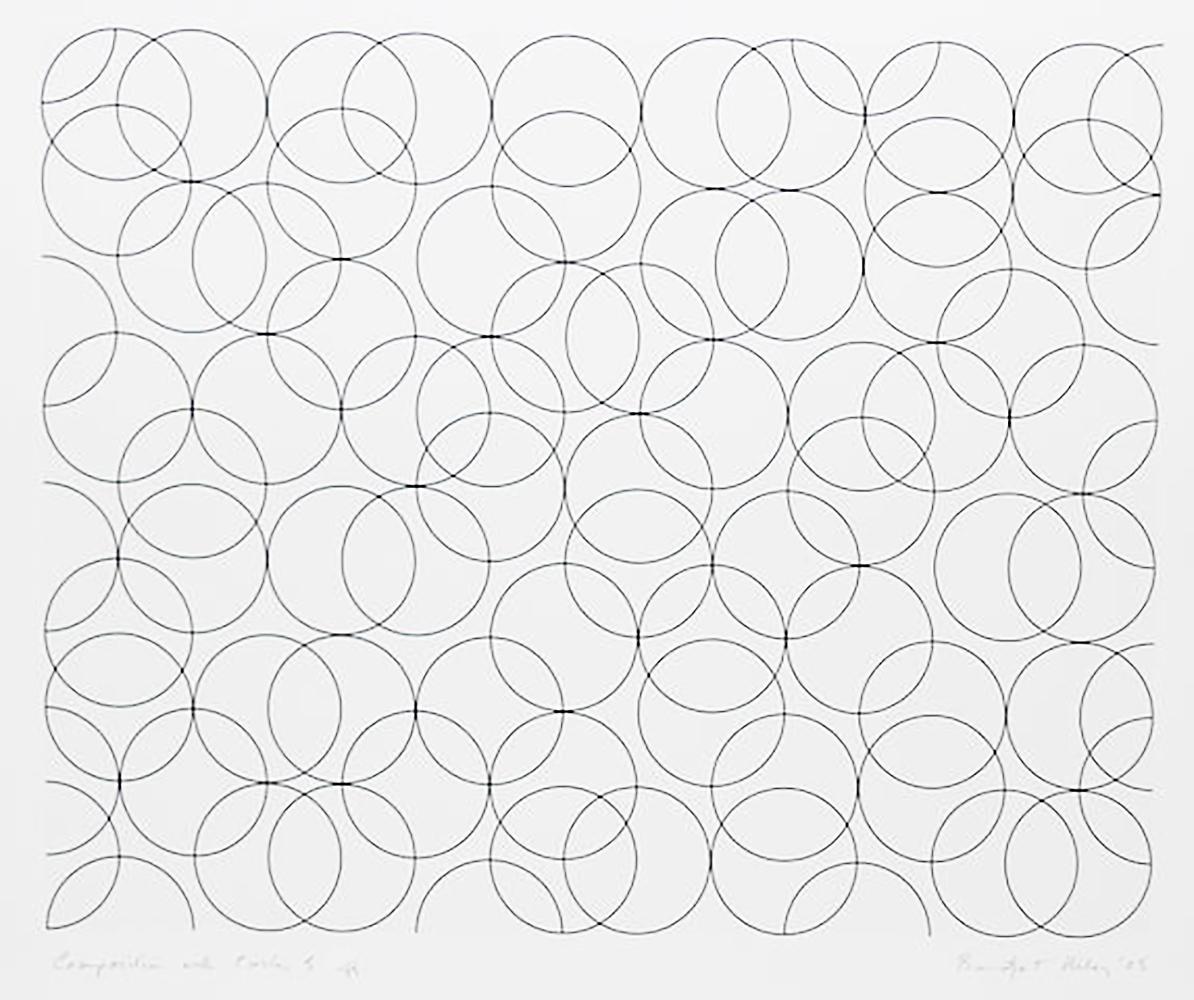 Bridget Riley Composition With Circles 5 (Signed Print) 2005 | MyArtBroker