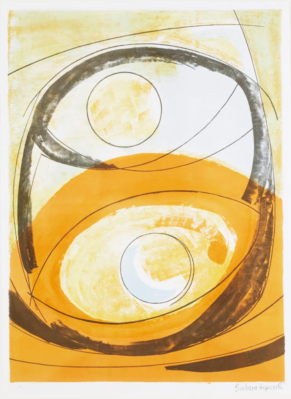 Barbara Hepworth Genesis (Signed Print) 1969 | For Sale