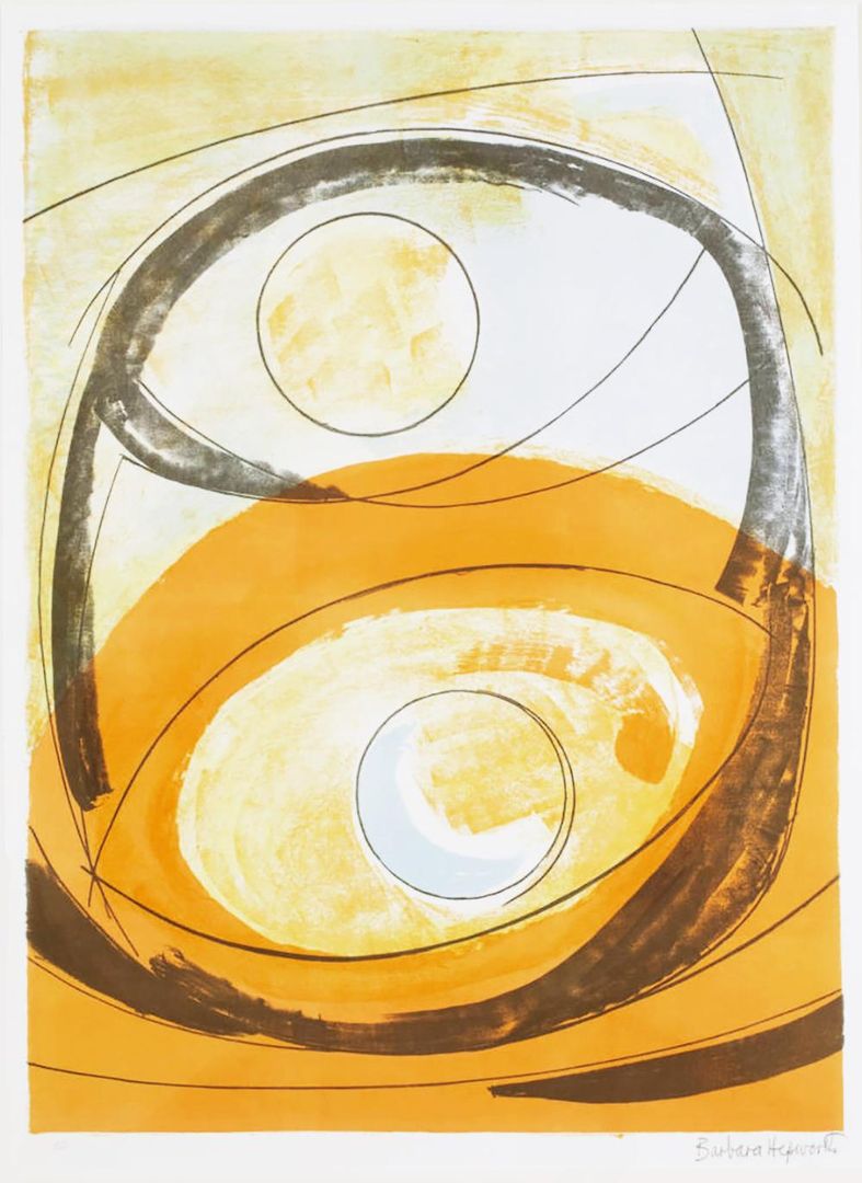 Barbara Hepworth Genesis (Signed Print) 1969 | For Sale
