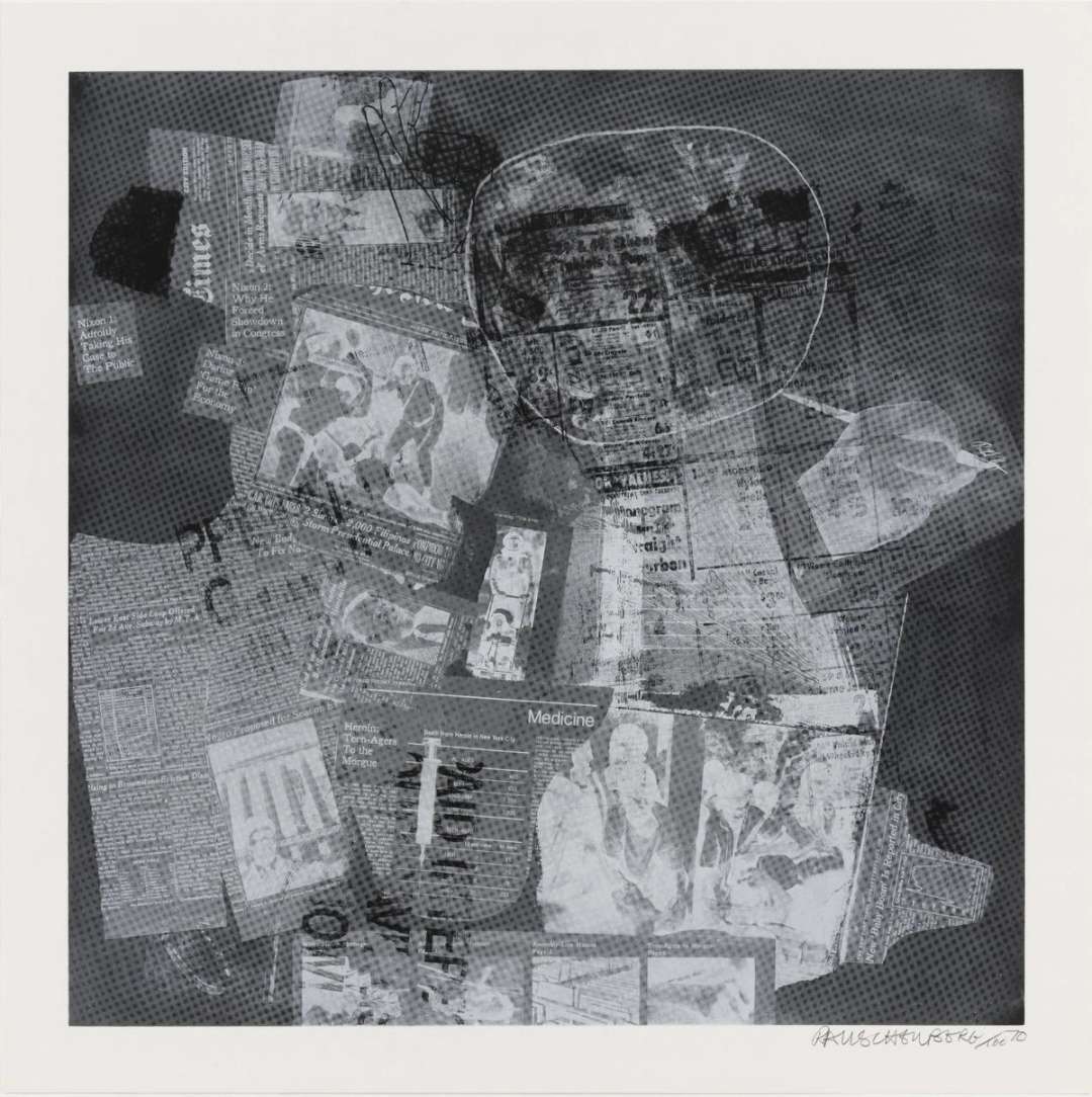 Robert Rauschenberg Surface XIII (Signed Print) 1970 | MyArtBroker