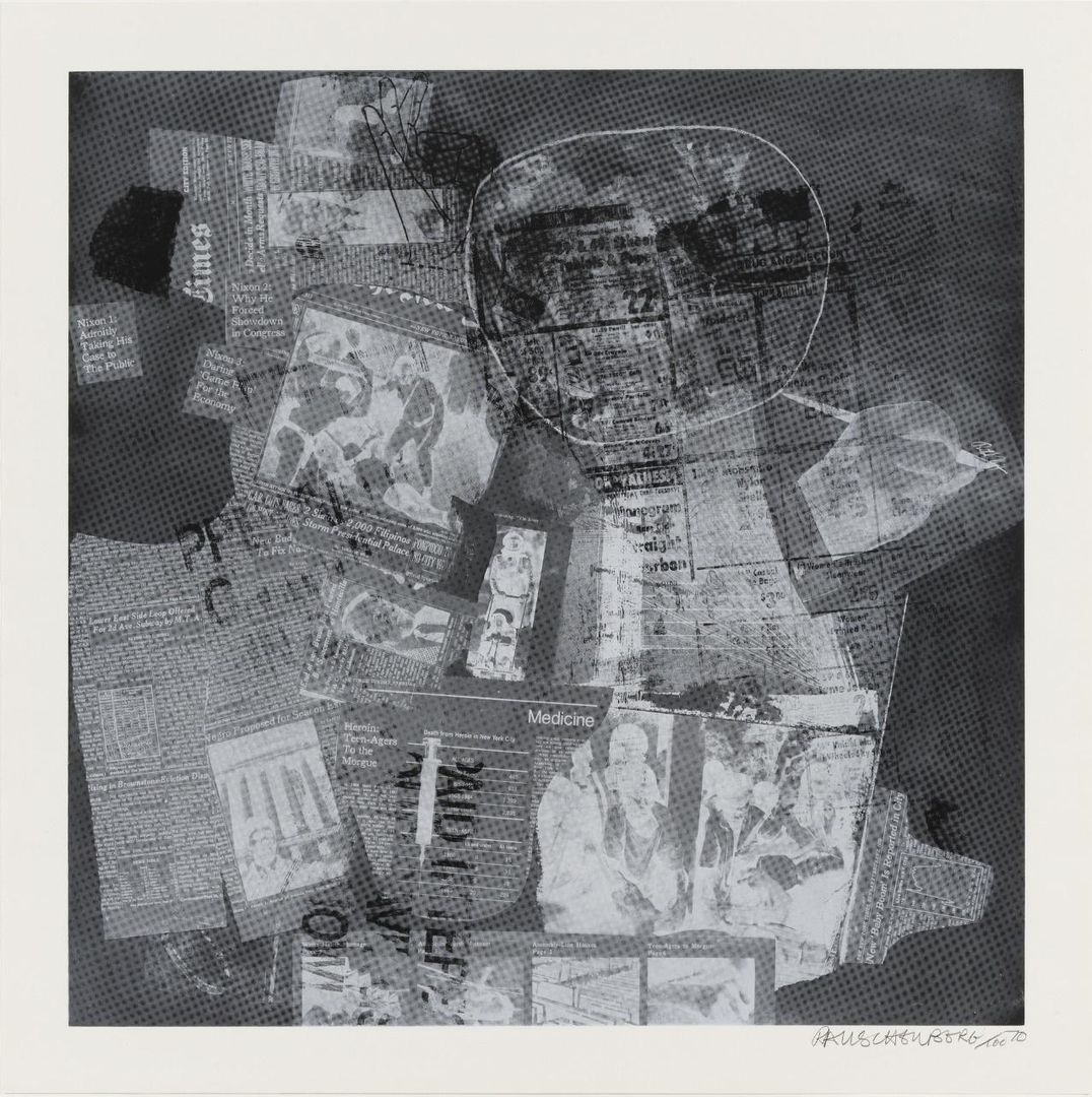 Robert Rauschenberg Surface XIII (Signed Print) 1970 | MyArtBroker