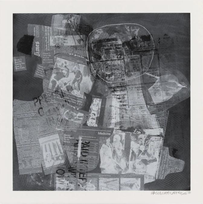 Robert Rauschenberg Surface XIII (Signed Print) 1970 | MyArtBroker
