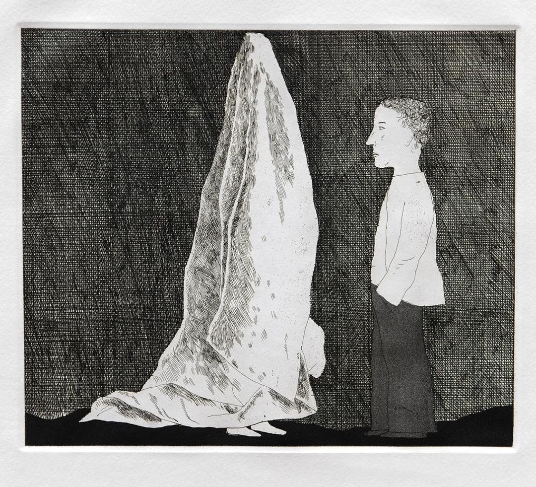 David Hockney The Sexton Stood Still As A Ghost (Signed Print) 1970 ...