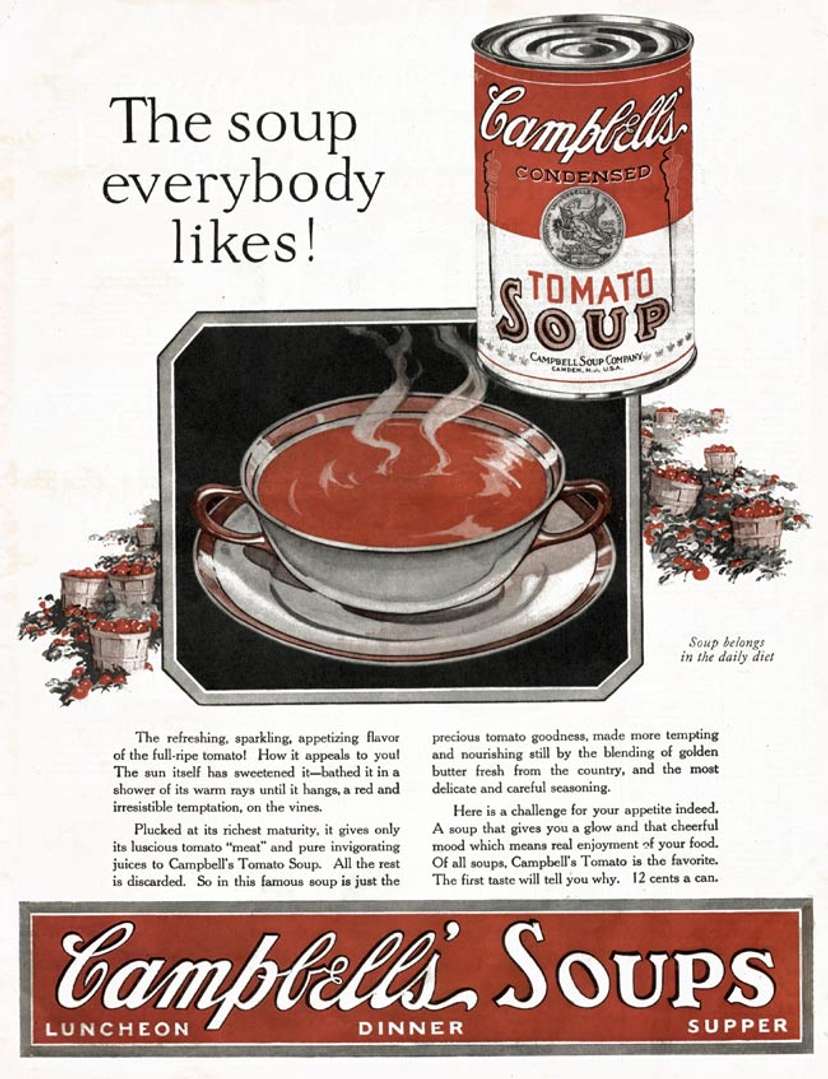 10 Facts About Warhol's Campbell's Soup Cans | MyArtbroker