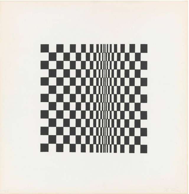 Exploring Bridget Riley's Movement in Squares | MyArtBroker | Article