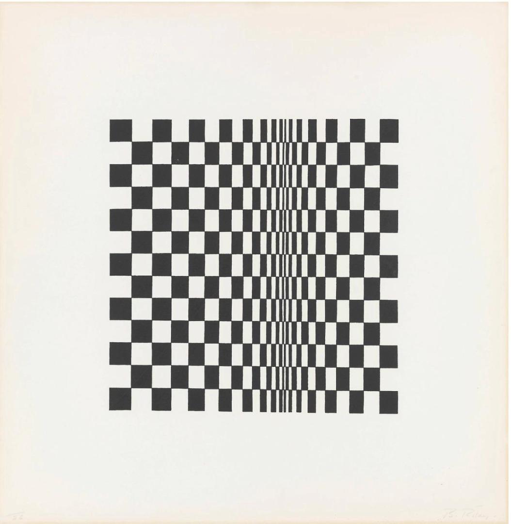 Bridget Riley Untitled (Based On Movement In Squares) (Signed Print ...
