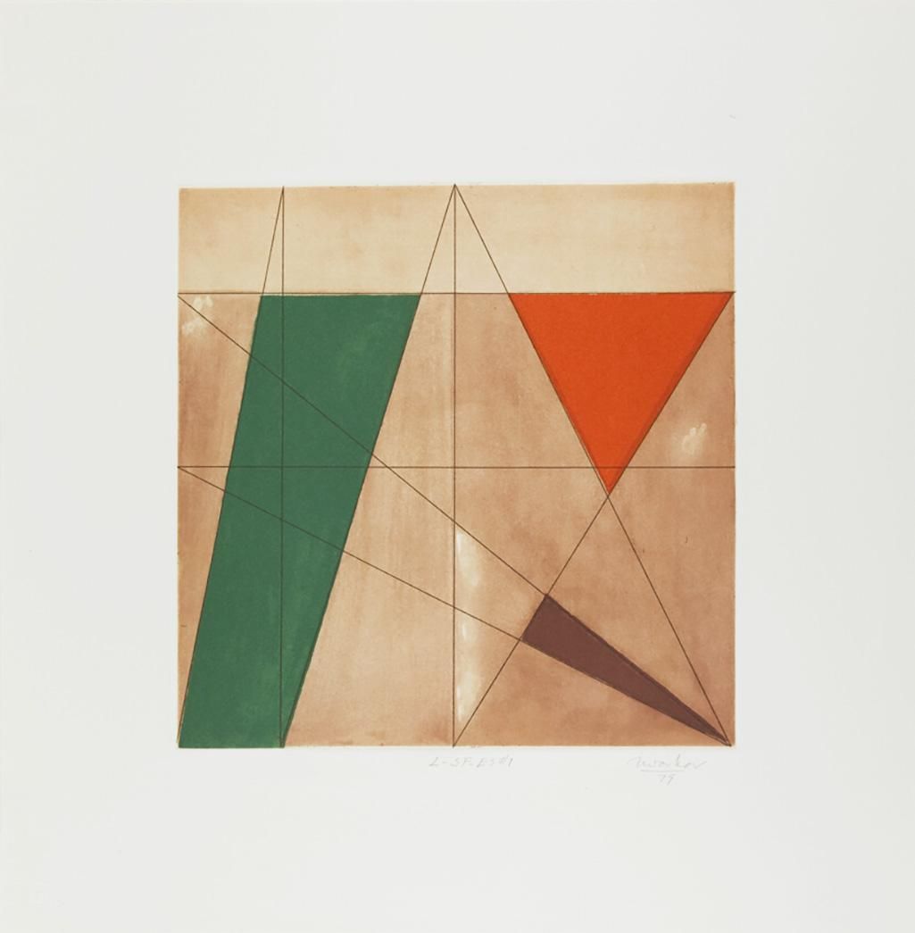 Jack Tworkov L-SF-ES-#1 (Signed Print) 1979 | MyArtBroker