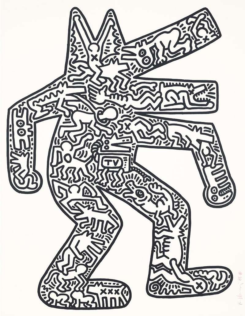 10 Facts About Keith Haring's Dog