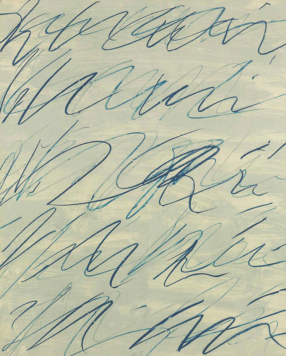 Cy Twombly Roman Notes V (Signed Print) 1970 | MyArtBroker