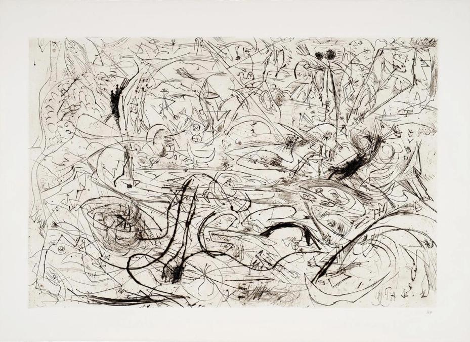 Jackson Pollock Untitled (P19) (Unsigned Print) 1967 | MyArtBroker