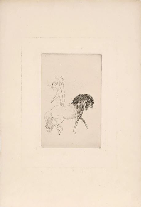 Pablo Picasso Au Cirque (Unsigned Print) 1905 | MyArtBroker